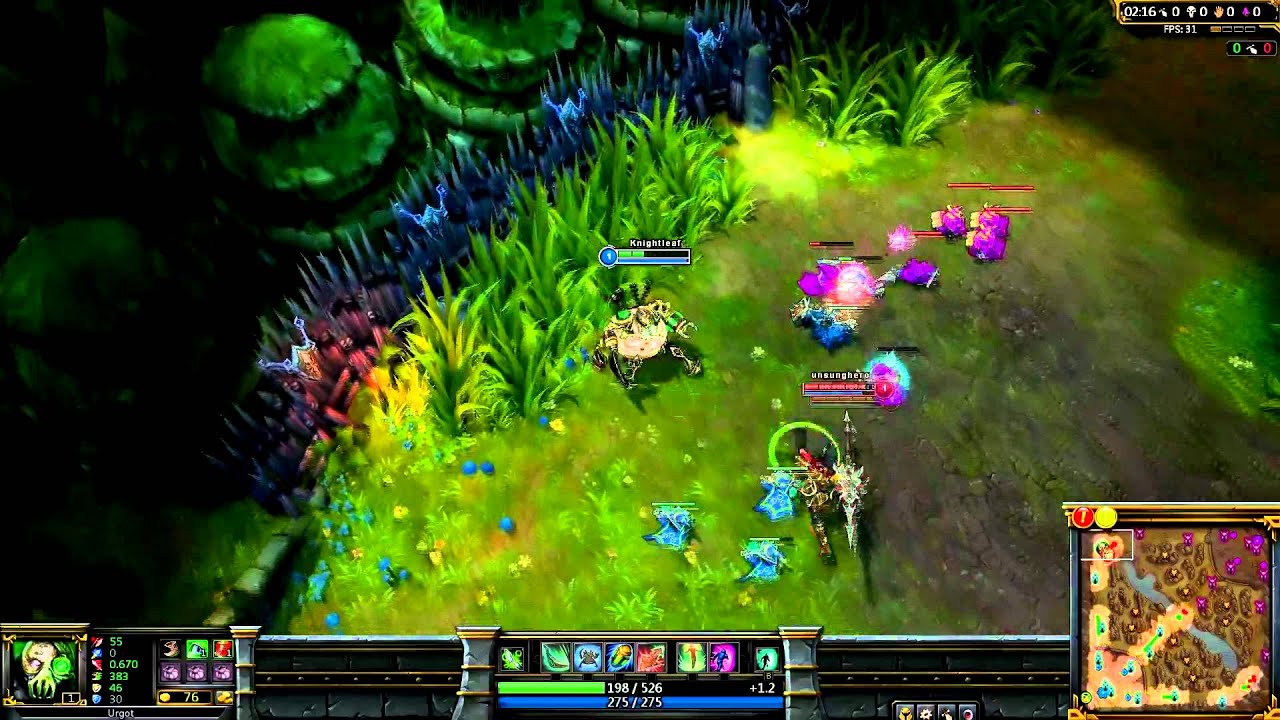 League of Legends : Bush Juking - YouTube