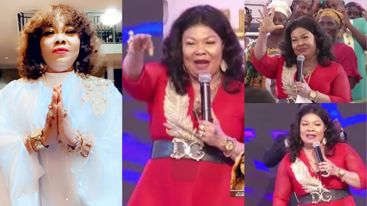 Nana Agradaa goes deep in life as preaches and gives an envelope with ...