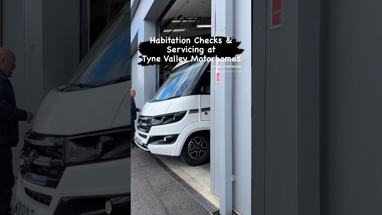 Habitation checks and servicing at Tyne Valley Motorhomes #workshop # ...