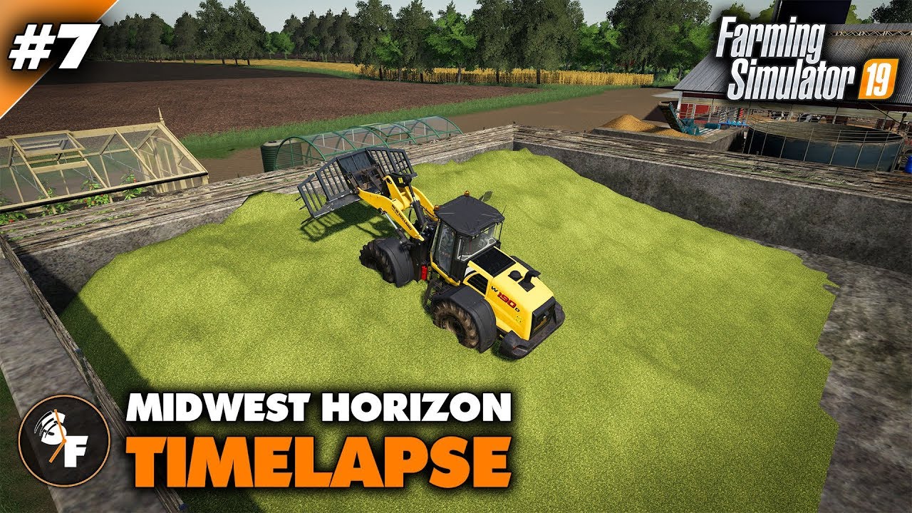 FS19 Midwest Horizon Timelapse #7 Corn Silage - YouTube