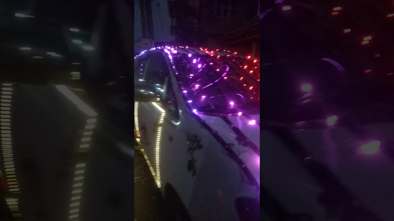 Pixel Led lite car - YouTube