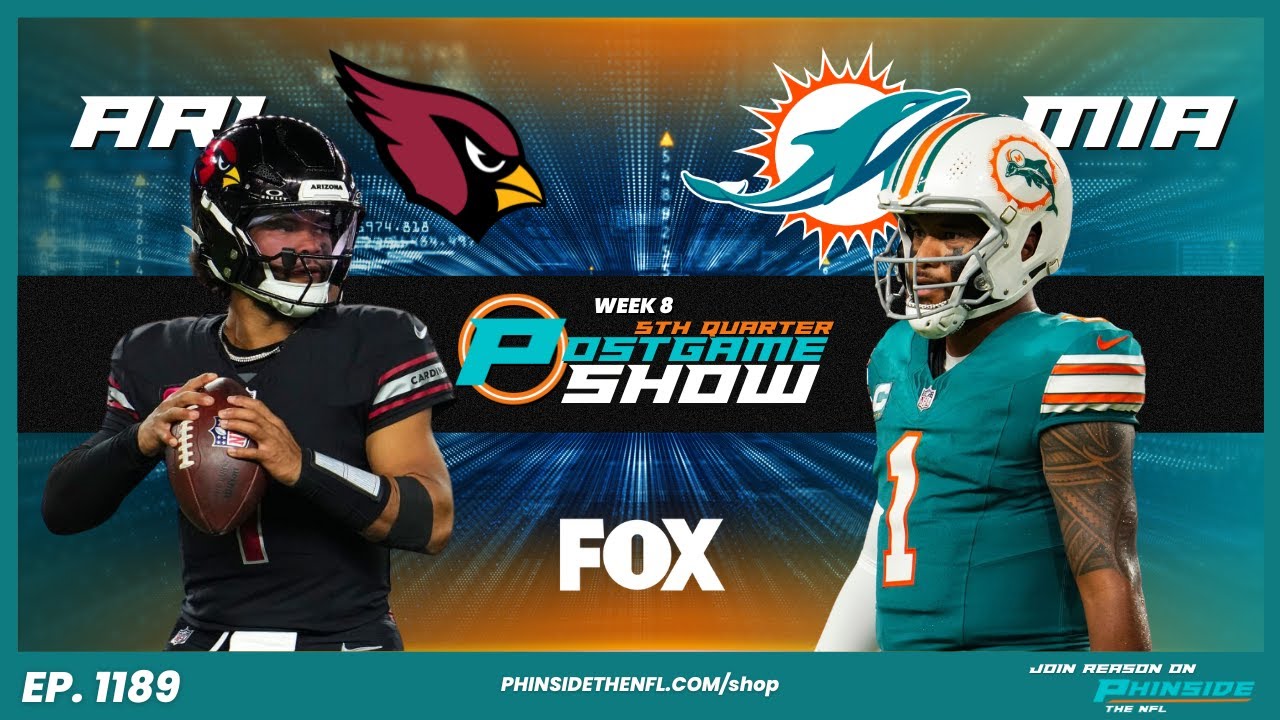 Tua Returns & Miami Dolphins BLOW A 9 Point Lead To Arizona Cardinals ...