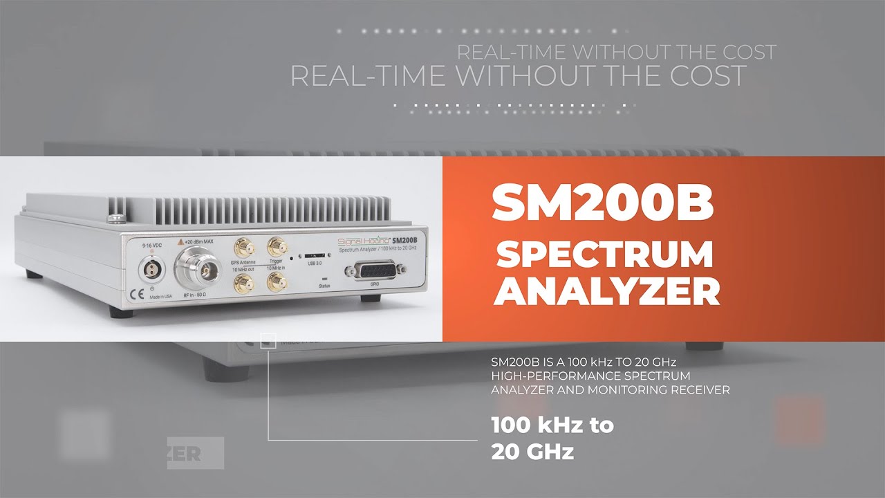 SM200B Features and Specifications - YouTube