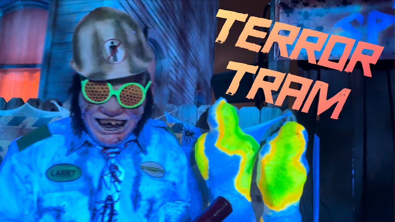Universal Hollywood Terror Tram 2023 - YouTube