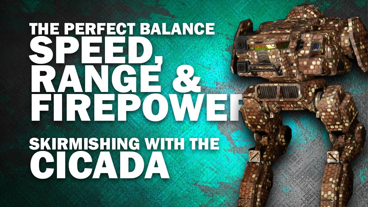 Fast, small and dangerous: The Large Pulse Cicada - Mechwarrior Online ...