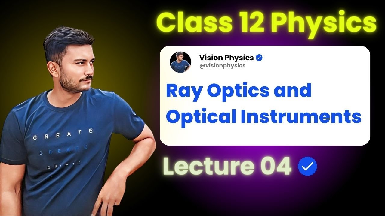 Ray Optics and Optical Instrument | Class 12 Physics | @Vision.Physics ...