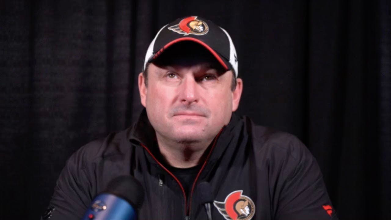 D.J. Smith pre-game availability — Jan. 18, 2022 - YouTube