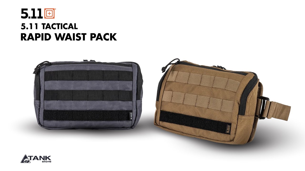 กระเป๋าขนาดเล็ก รุ่นฮิตขายดี 5.11 Tactical Rapid Waist Pack - YouTube