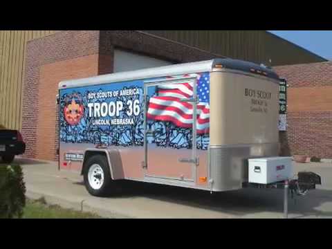 Revolution Wraps, Customer Vehicle Wraps, Boy Scouts of America - YouTube
