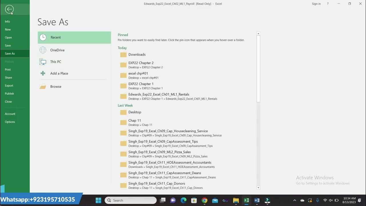 Exp22_Excel_Ch02_ML1 - Katherine's Cofee Shop Weekly Payroll |ML1 ...