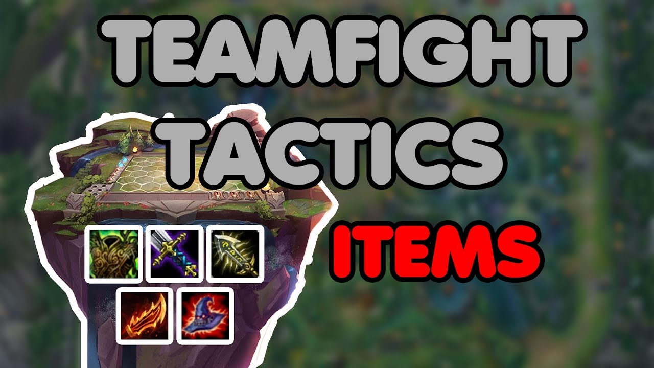 Items in Teamfight Tactics | Basic Items, Combos, and Stats - YouTube