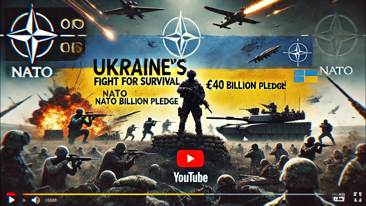 Ukraine’s Fight for Survival – NATO’s €40 Billion Pledge! - YouTube