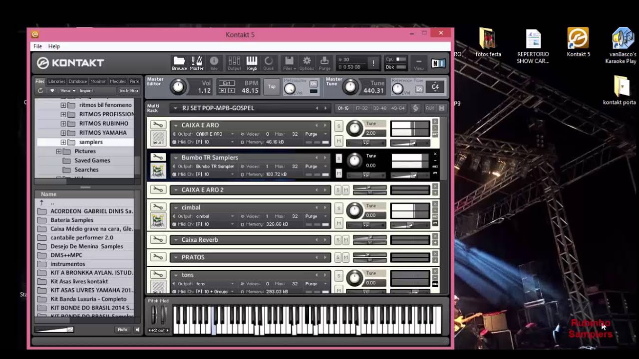 KIT KONTAKT MULTI RITMOS GRATIS - YouTube