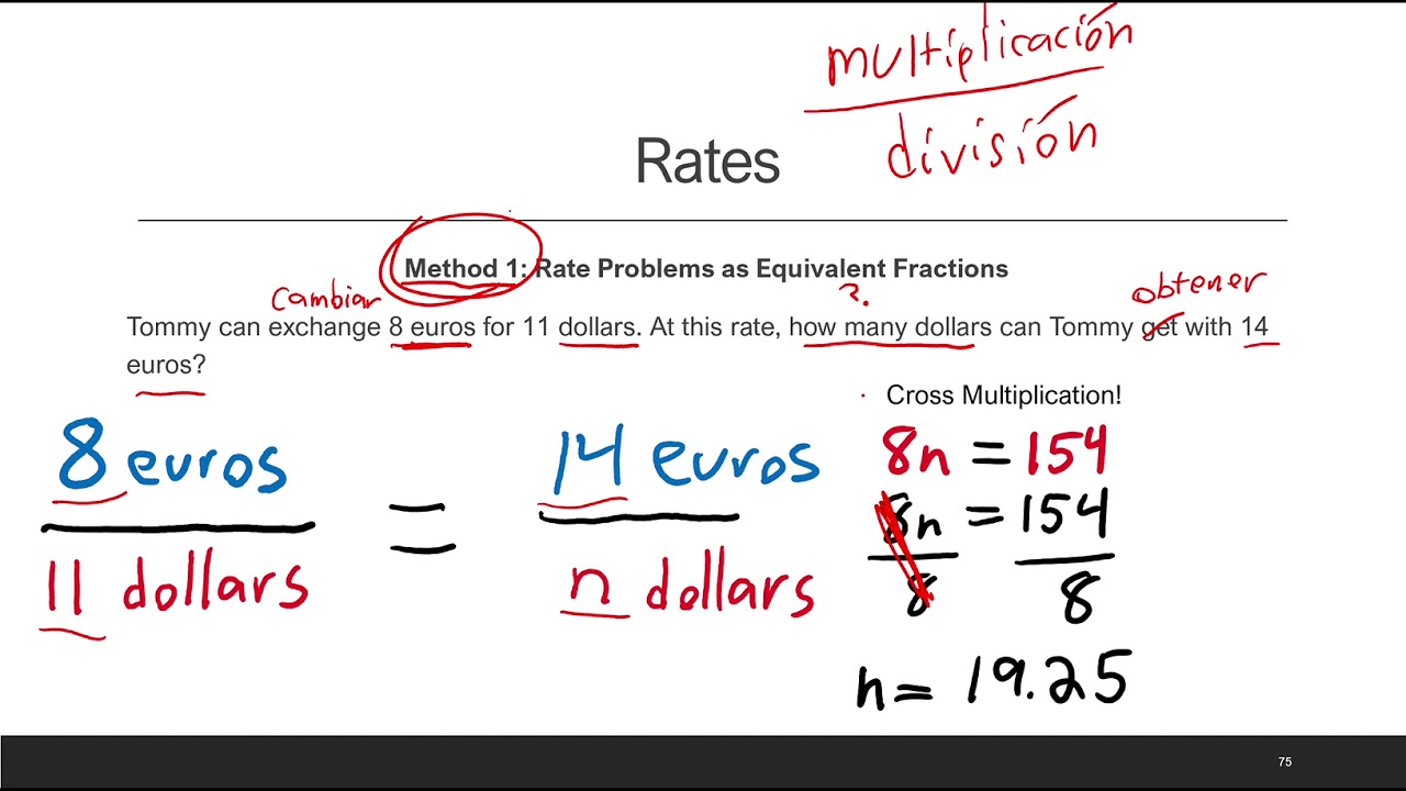 Unit Rates Part 2 - YouTube