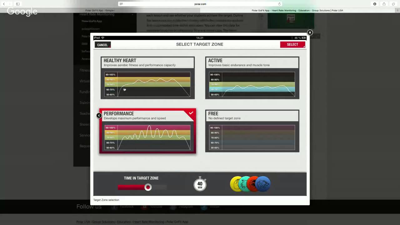 Polar GoFit App - YouTube