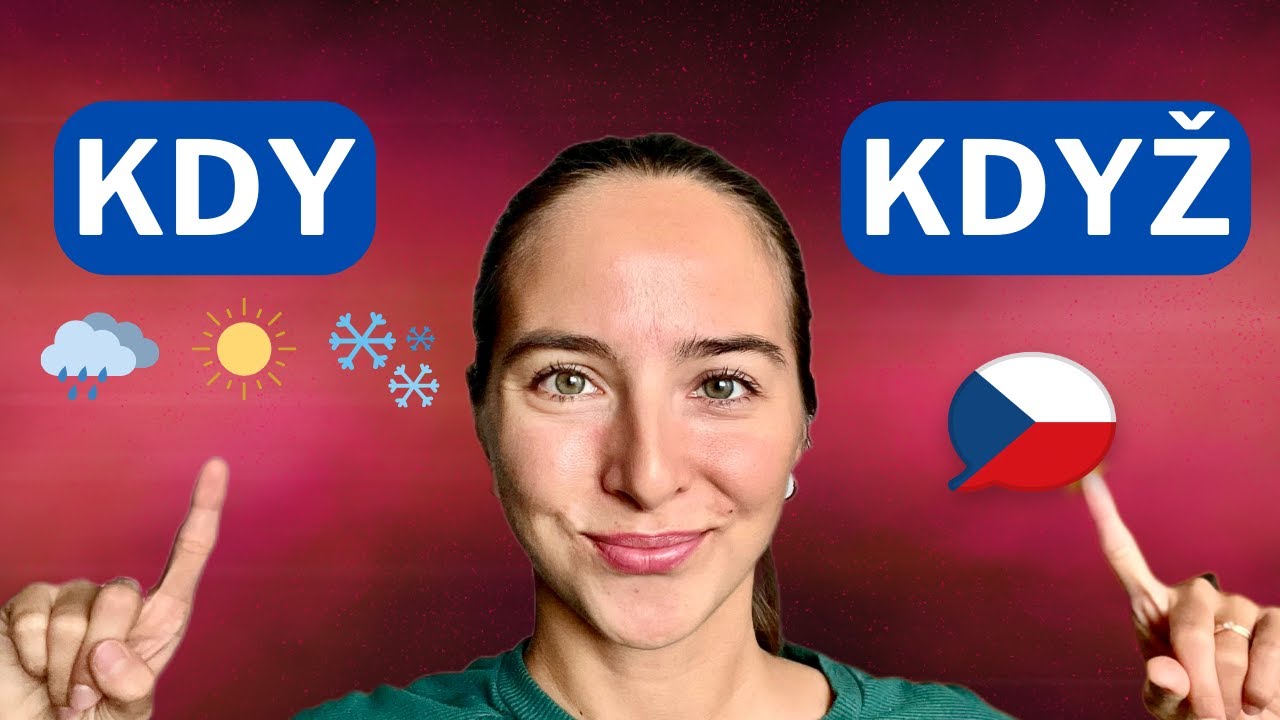 KDY vs KDYŽ in Czech | Weather Story - YouTube