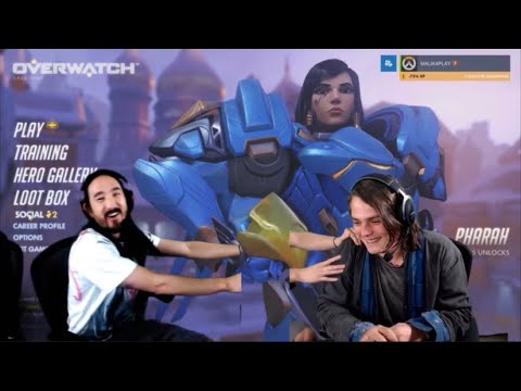 Some Clips from the Steven Aoki and Gerard Way Overwatch Stream (30th ...