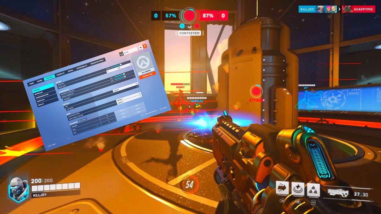 Overwatch 2 + *BEST* Controller AIMBOT Settings (4K 240FPS) - YouTube