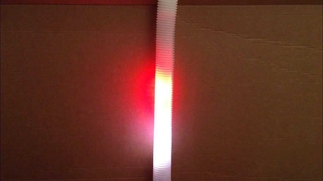 Fire2012: fire simulation for Arduino and LEDs - YouTube