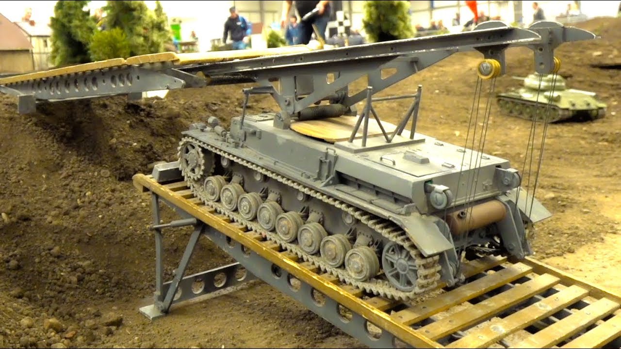 RC BRIDGE LAYER TANK I SPECIAL RC EQUIPMENT I HEAVY HAULAGE TANK ...
