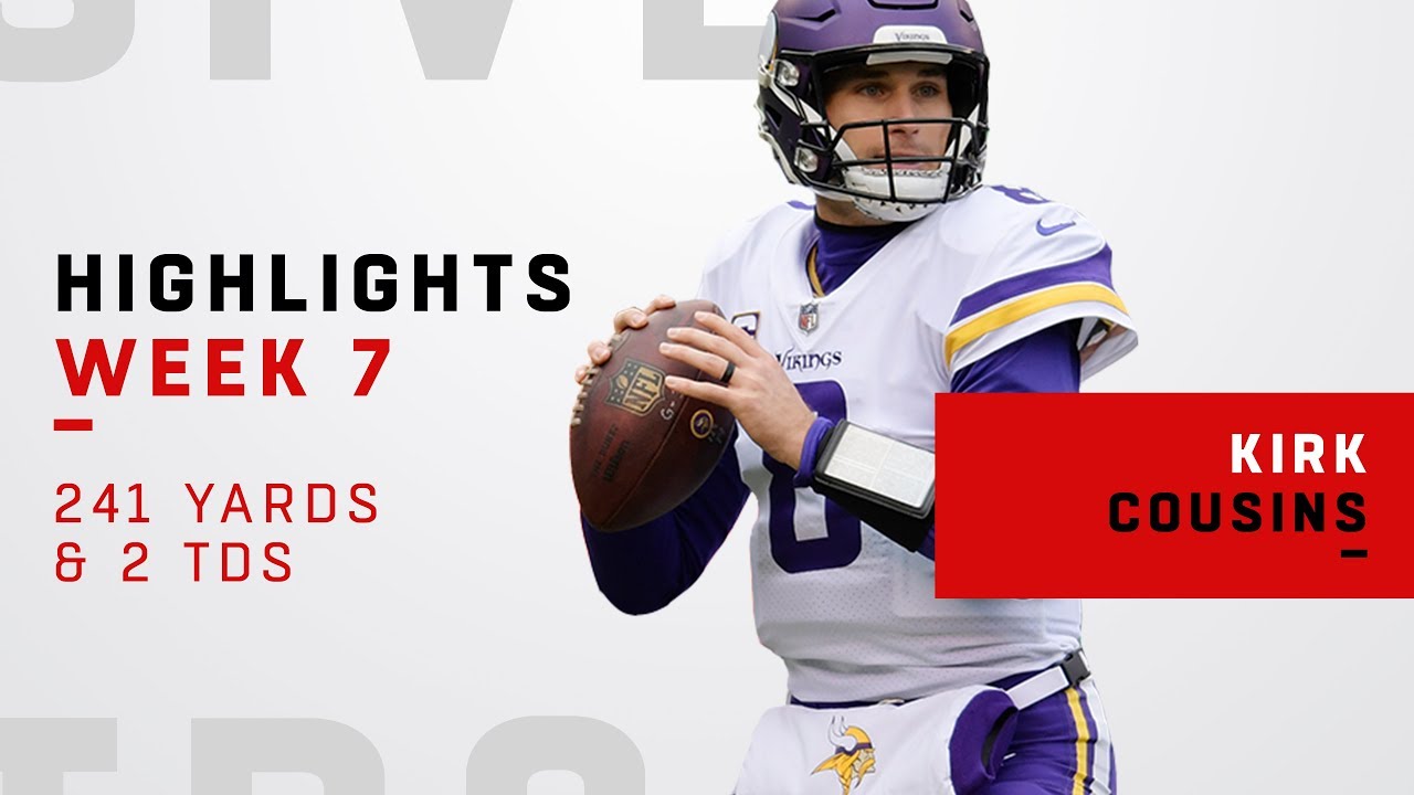 Kirk Cousins Highlights vs. Jets - YouTube