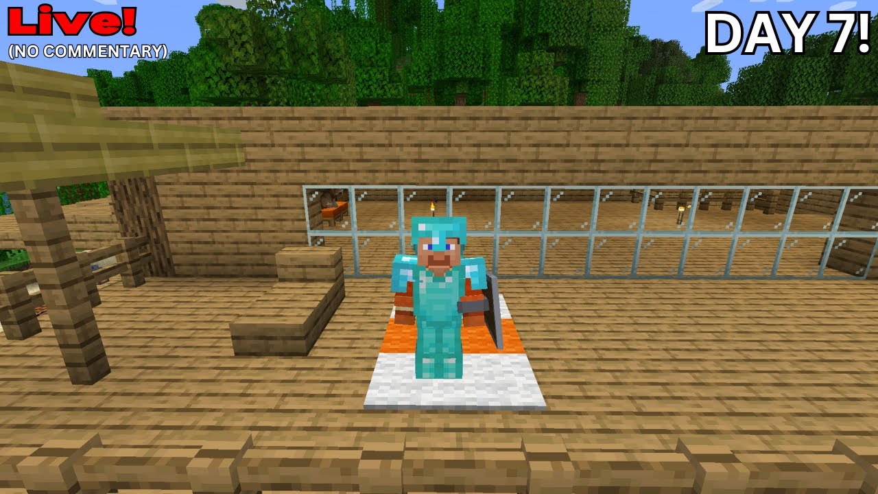 Minecraft Survival Day 7! - YouTube