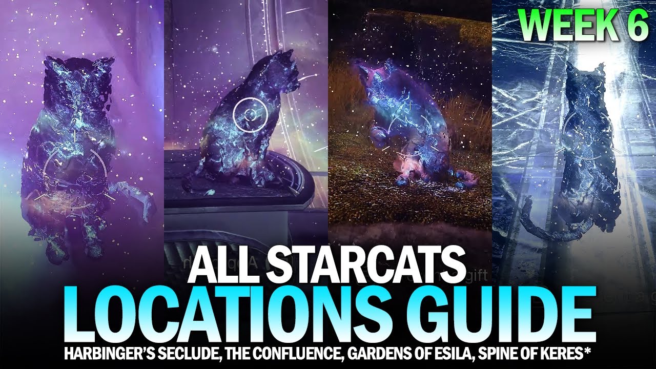 All Starcat Locations Guide - Week 6 (Harbinger's Seclude, Confluence ...