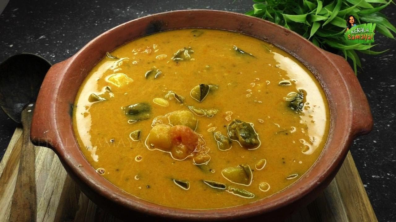 Pumpkin Puli Curry Kerala Style || Manjal Poosanikkai Puli Curry ...
