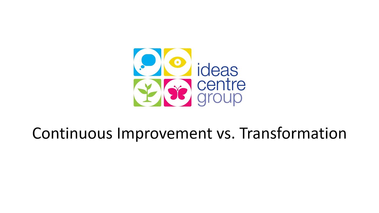 Continuous Improvement and Transformation - YouTube