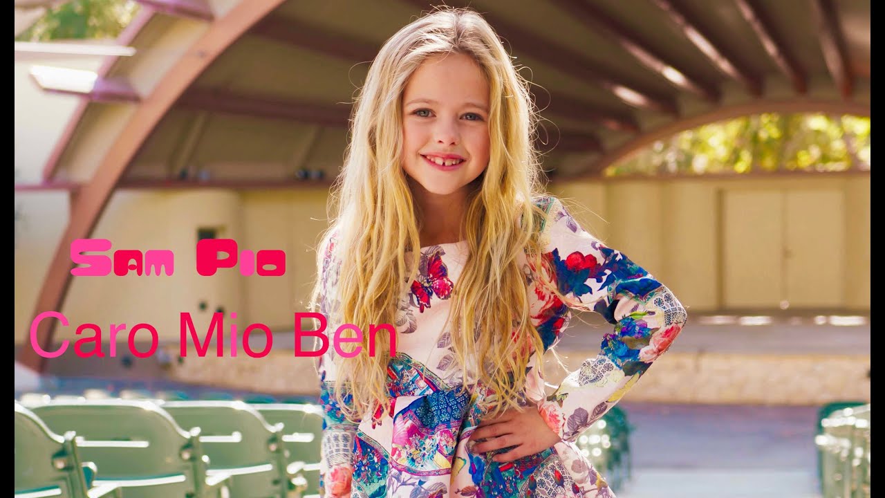 Caro Mio Ben Cover by 6-YEAR-OLD - Sam Pio 🎵 - YouTube