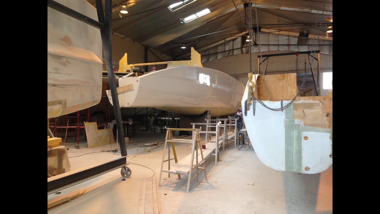 Building Two 80 Foot Custom Catamarans - YouTube
