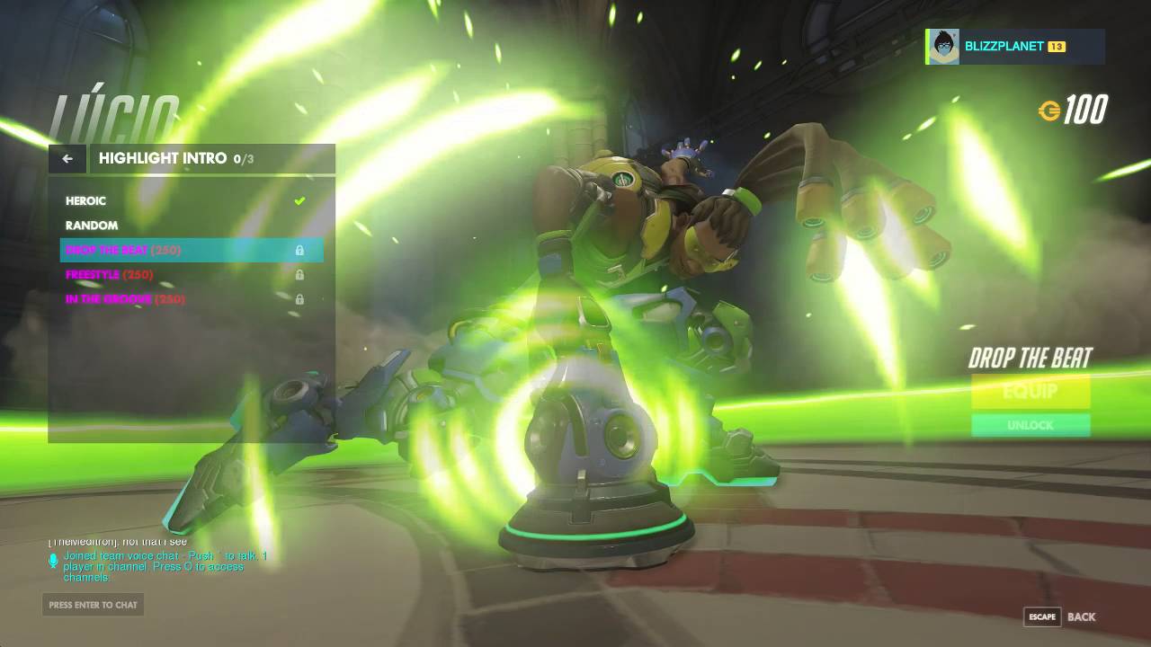 Lúcio - Highlight Intro animations | Overwatch - YouTube