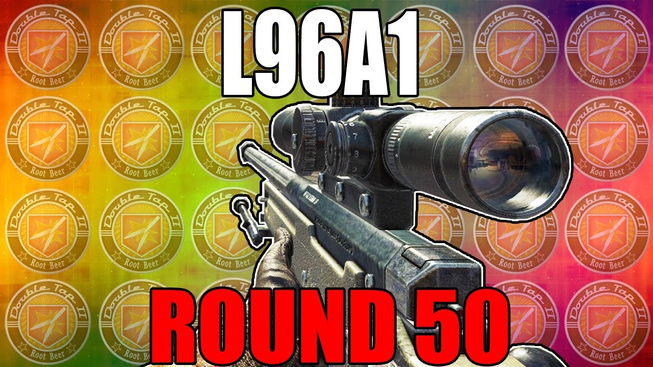 BO1 L96A1 WITH DOUBLE TAP 2.0 ON ROUND 50 - CALL OF DUTY BLACK OPS 1 ...