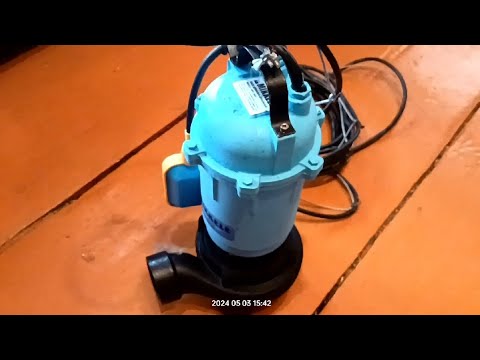 насос дренажный фекалий с крыльчаткой - YouTube