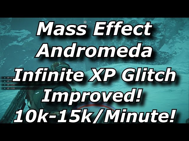 Infinite XP Glitch cheats for Mass Effect: Andromeda on PS4