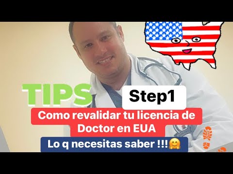 Como revalidar tu título de Médico en EUA🇺🇸🤗🤩. How to become a Dr in US?