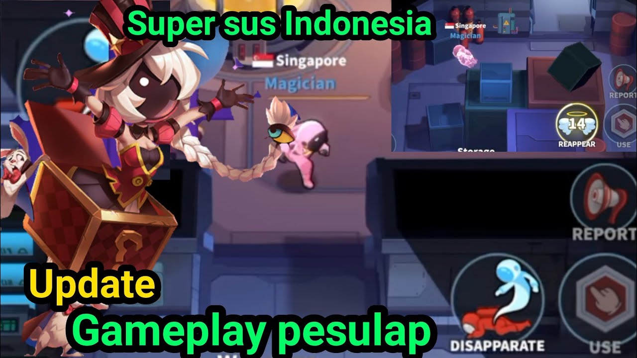 GAMEPLAY PESULAP SUPER SUS INDONESIA - PERAN BARU PESULAP SUPER SUS ...