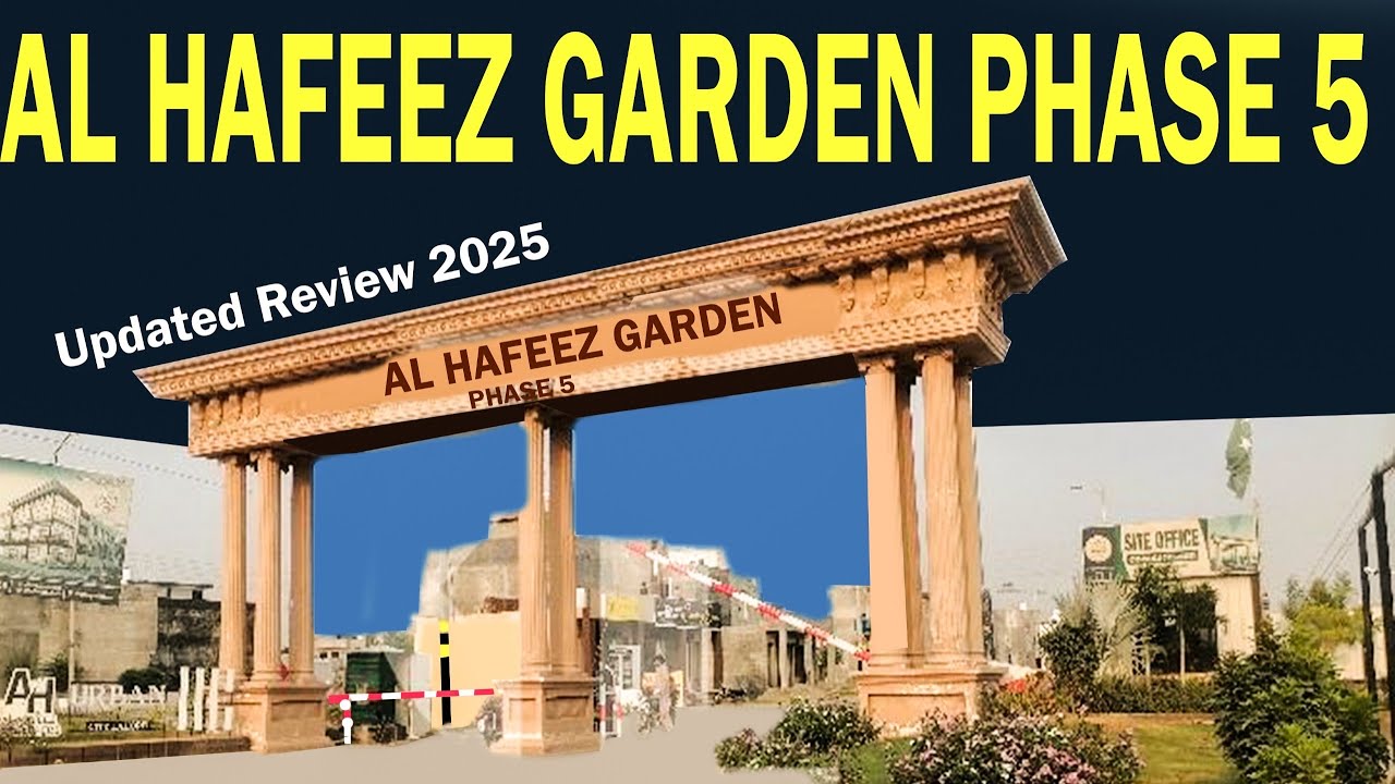 Al Hafeez Garden Phase 5 | Main Canal Road Lahore - YouTube