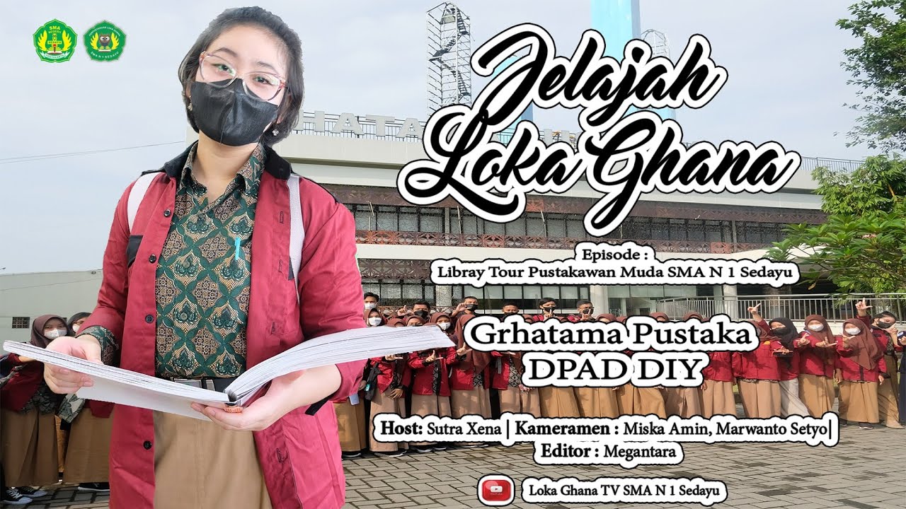 Library Tour Grhatama Pustaka DPAD DIY | Jelajah Loka Ghana - YouTube