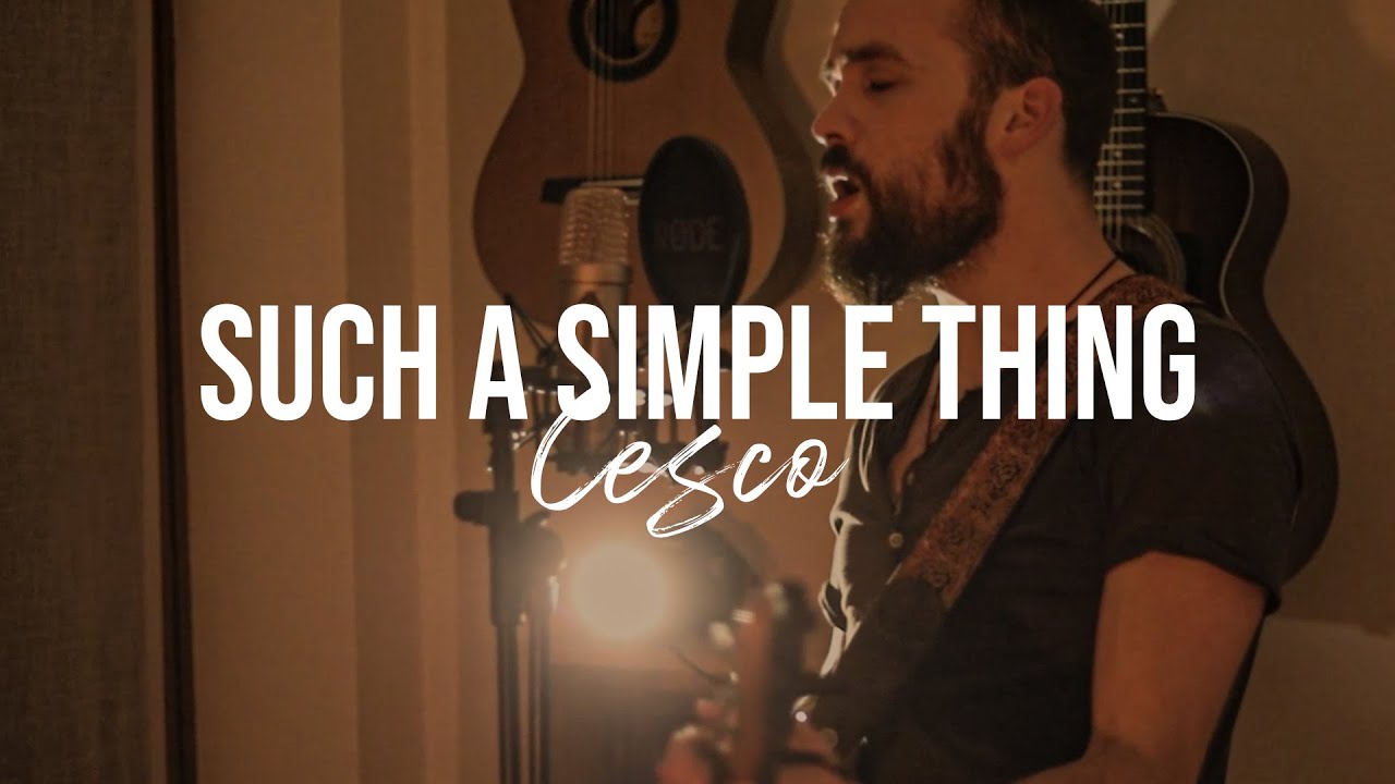 SUCH A SIMPLE THING - Ray La Montagne (Cover by Francesco Benedetti ...
