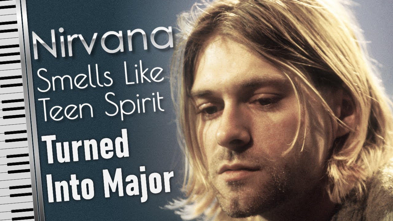 Nirvana - Smells Like Teen Spirit (in MAJOR KEY + Lyrics) Piano - YouTube