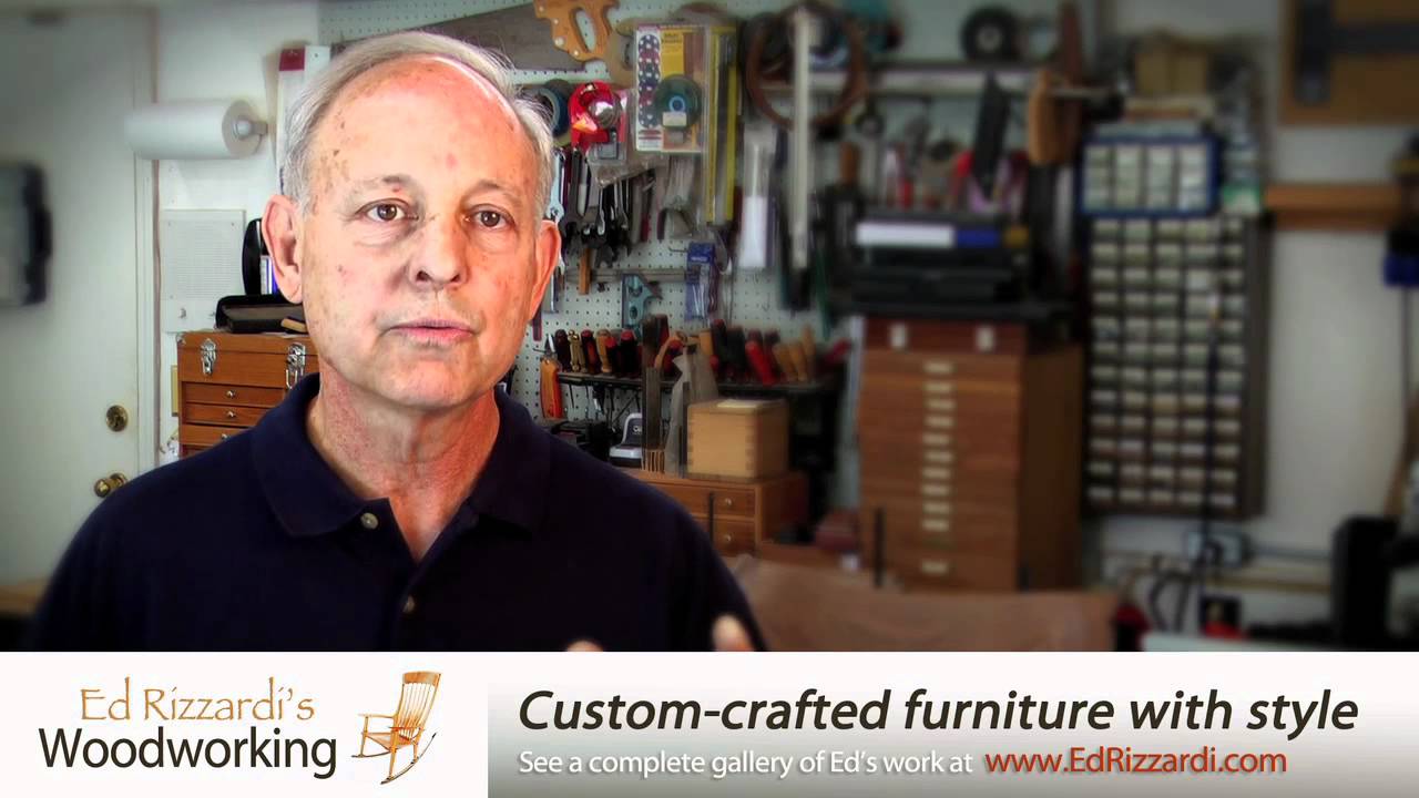 Ed Rizzardi Custom Furniture - Custom Rocking Chairs - YouTube