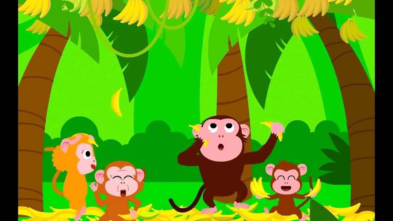 Monkey Banana-Baby Monkey | Animal Songs | PINKFONG Songs for Children ...