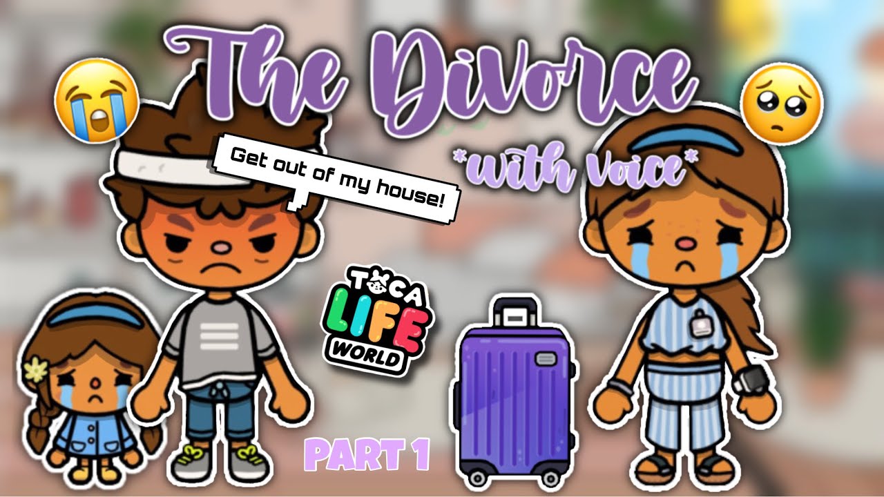The Divorce | *with voice* | *not mine* | Toca Life World Roleplay ...