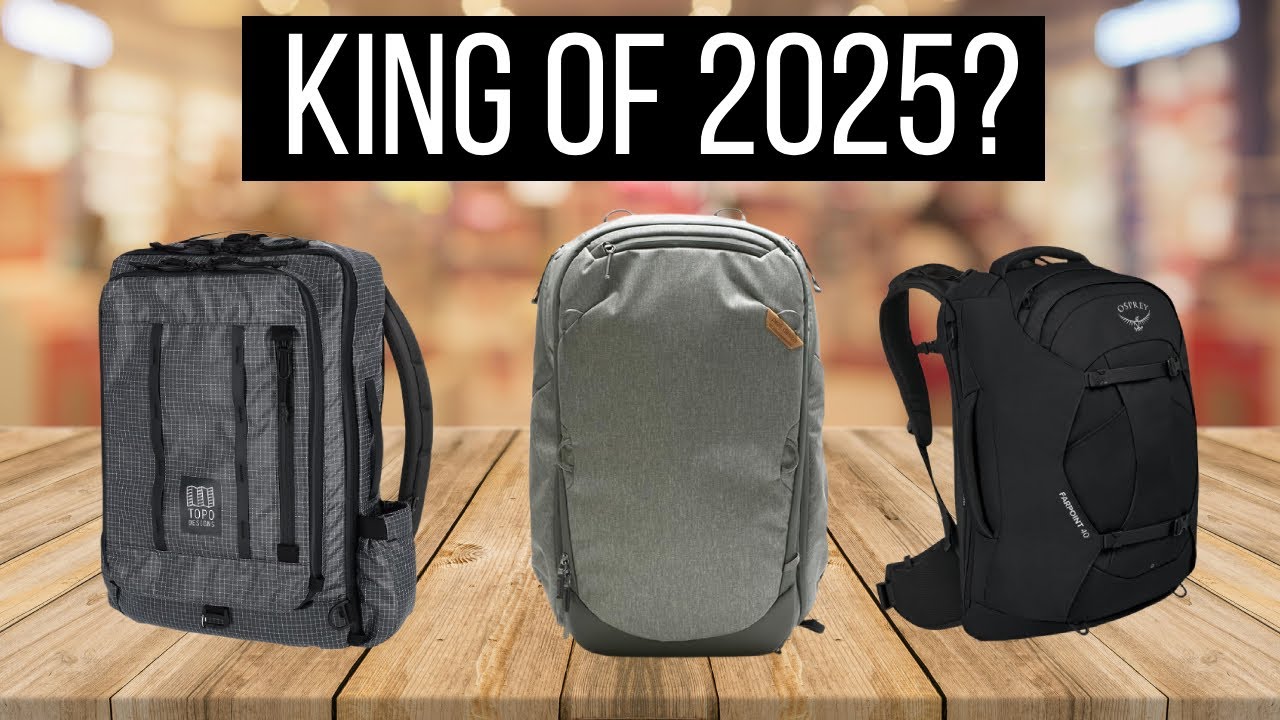 Top 5 Best Travel Backpacks 2025 | Organization, Comfort & Airline ...