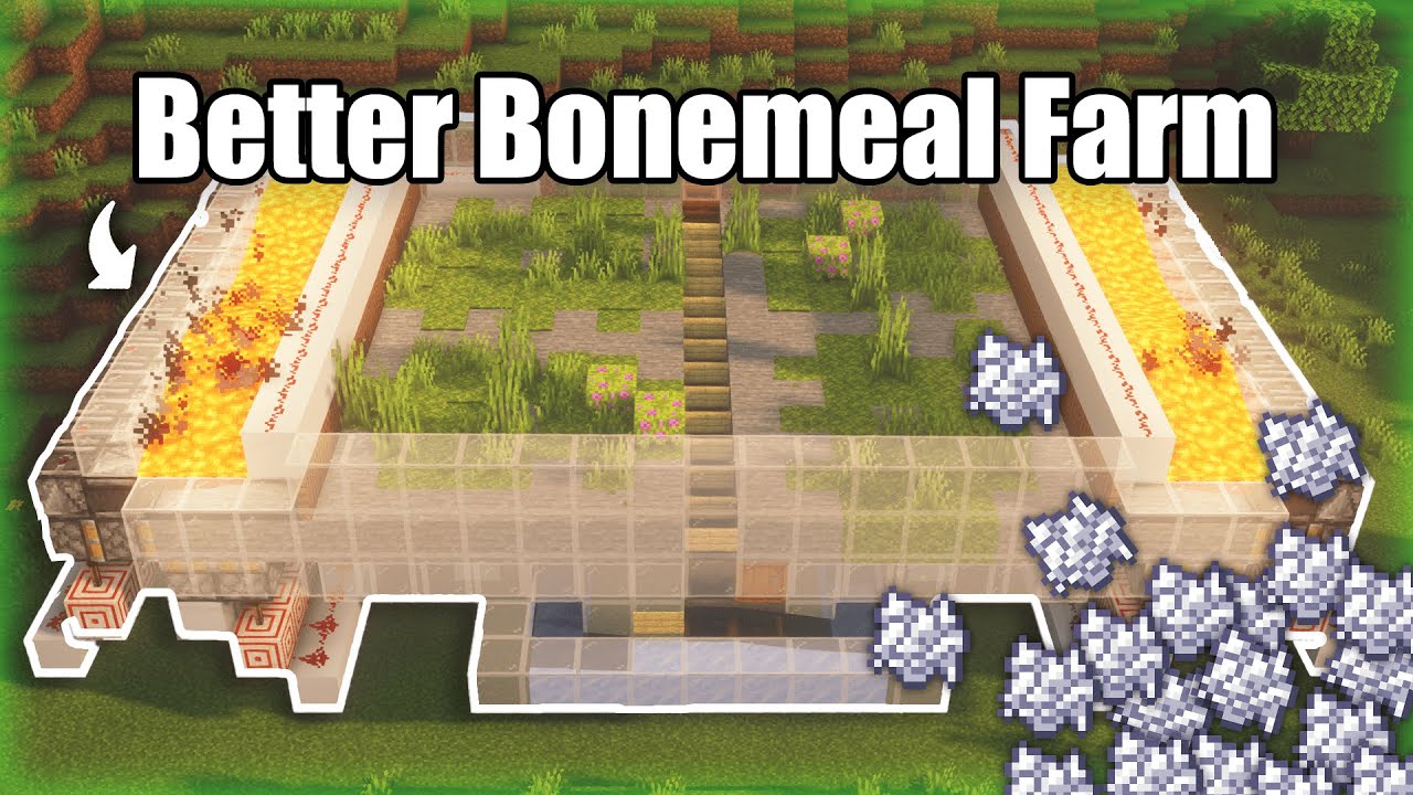 The BEST Bone Meal Farm FOR 1.20+ 6500 / hour | By Ilmango - YouTube