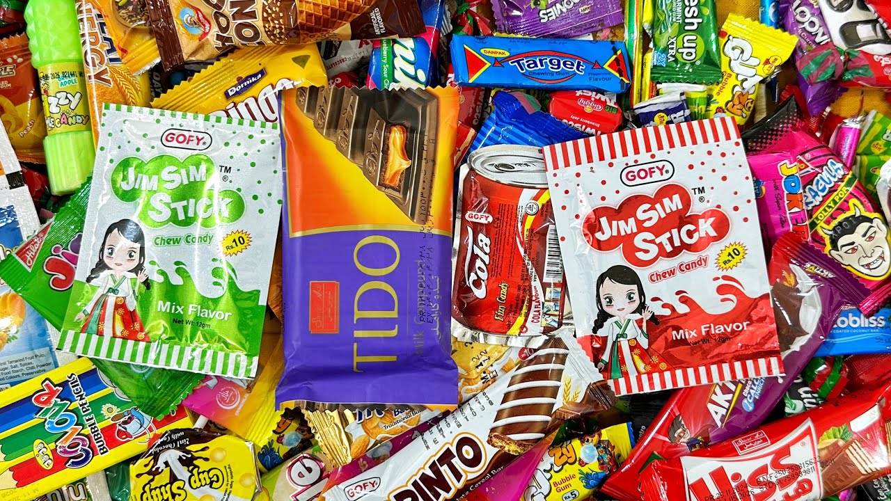 Satisfying TIDO Chocolates | Cute Rainbow Lollipops and Sweets ...