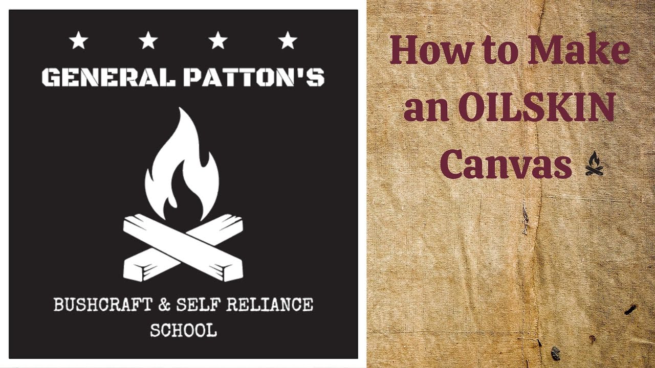Workshop # 1: How to make an oil cloth. - YouTube