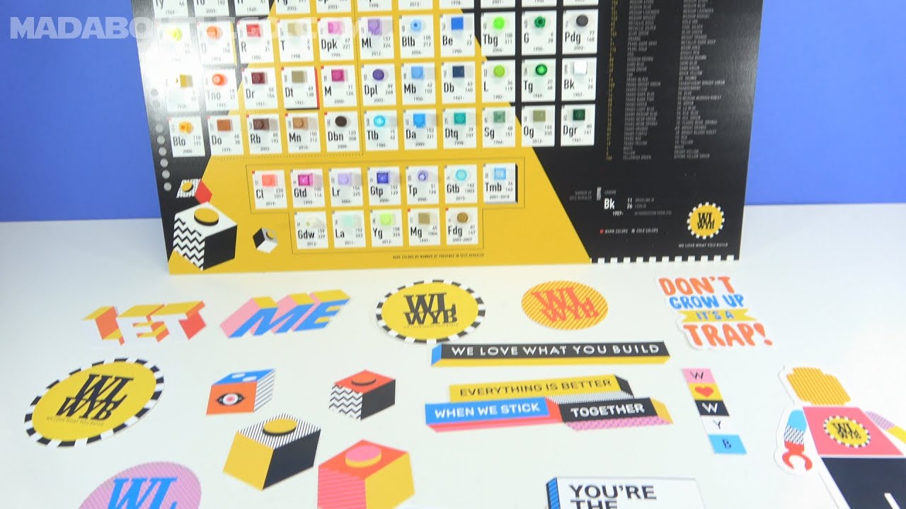 WLWYB LEGO STICKER BOMB! - YouTube