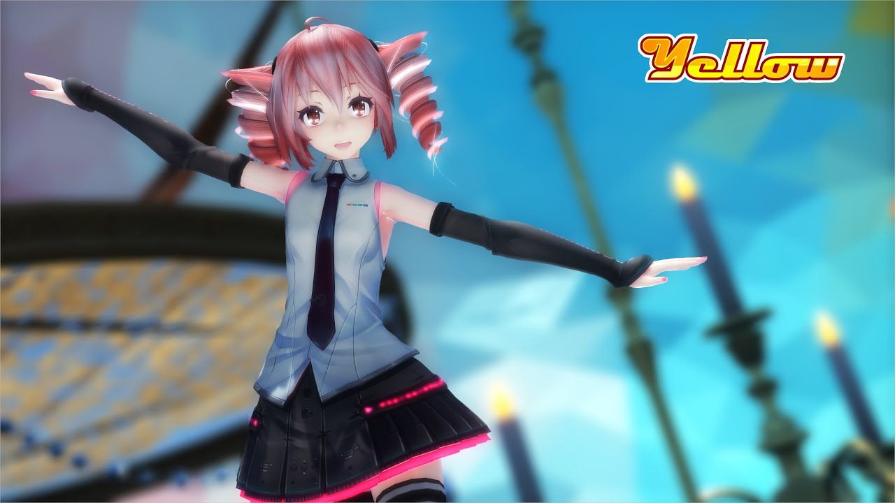 [MMD] 「Yellow」 TDA式改変テトさん - YouTube